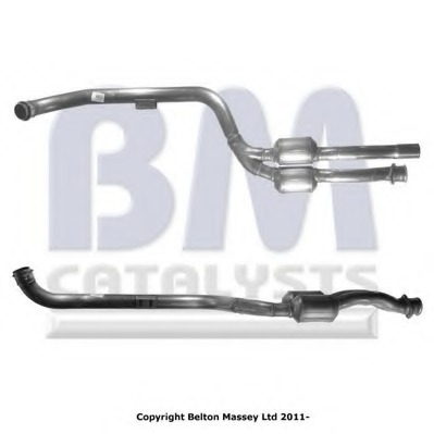 Catalytic Converter for Mercedes-Benz E-Class (W211) 03.2002-06.2006 ...
